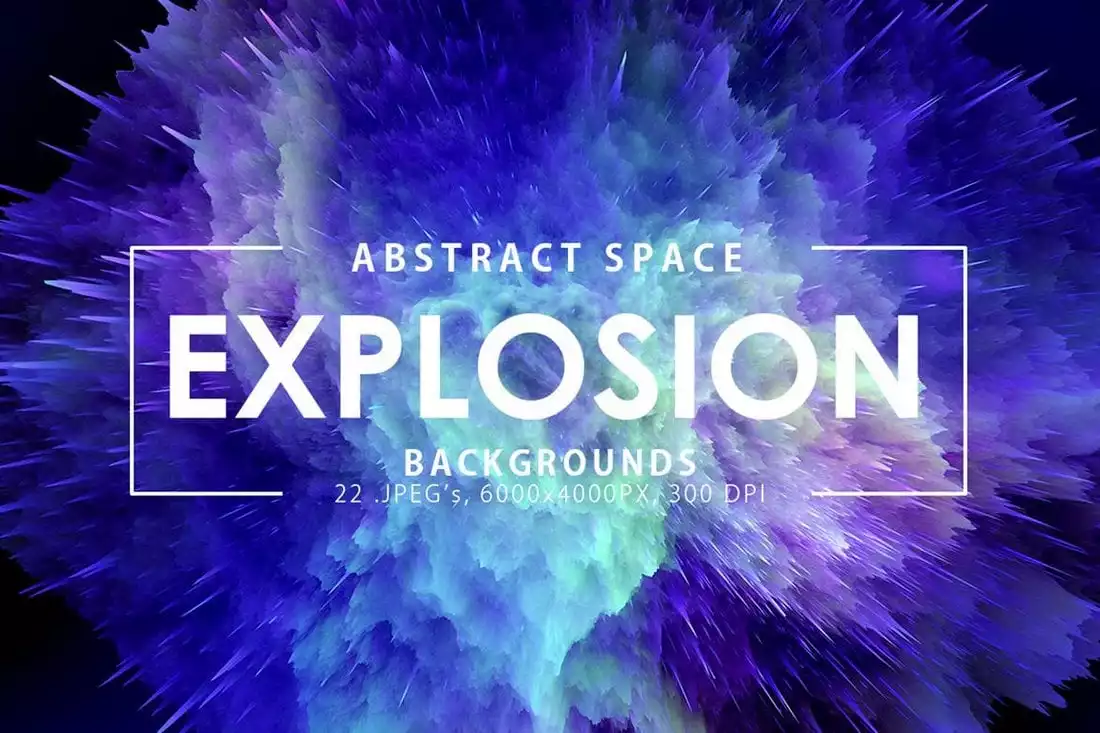 Space Explosion Backgrounds | Design Shack