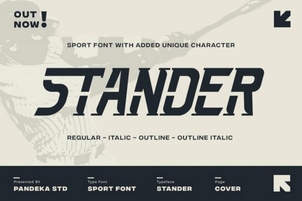 25+ Best Athletic Fonts for Energetic Designs