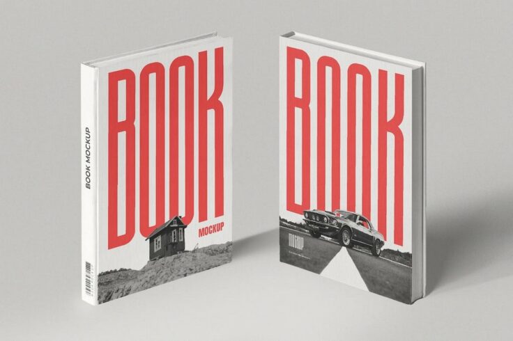 30+ Templat Mockup Sampul Buku Terbaik - desainae.com