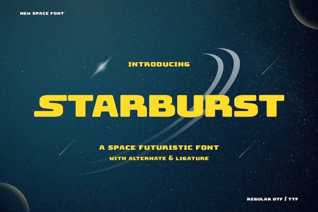 60+ Best Space Fonts (Free & Pro) 2023 - Shack Design