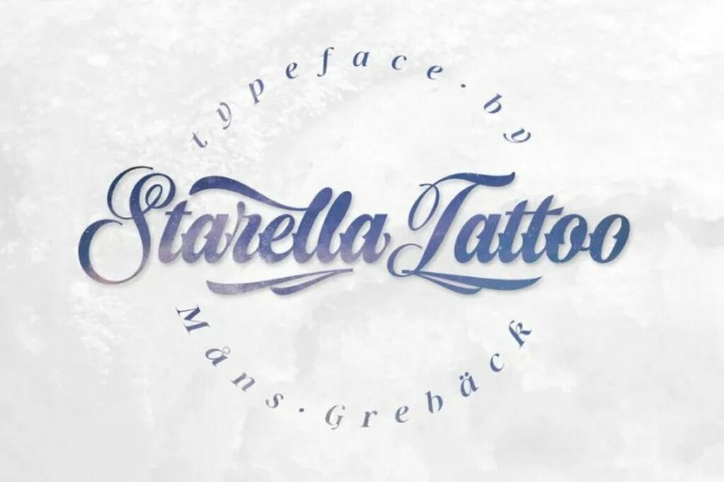 25+ Best Tattoo Fonts for Men & Women | Design Shack
