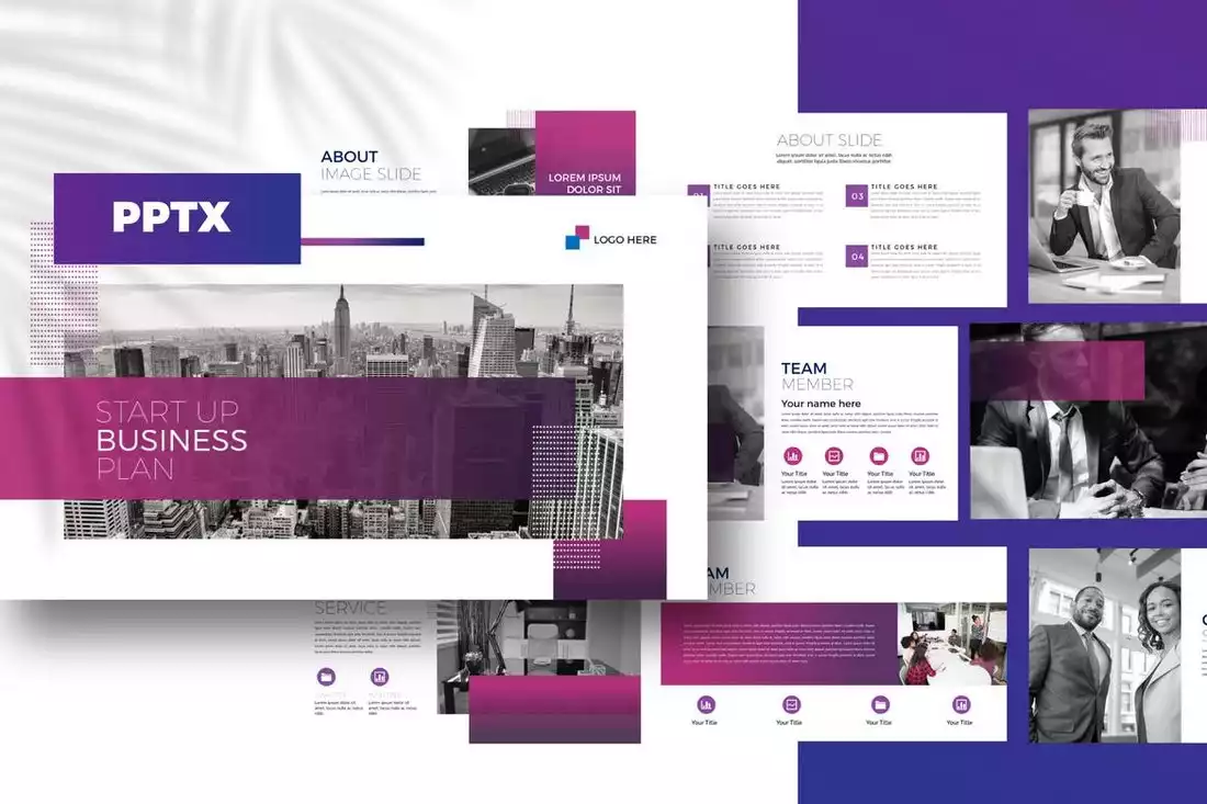 Startup Minimal Corporate PowerPoint Template | Design Shack