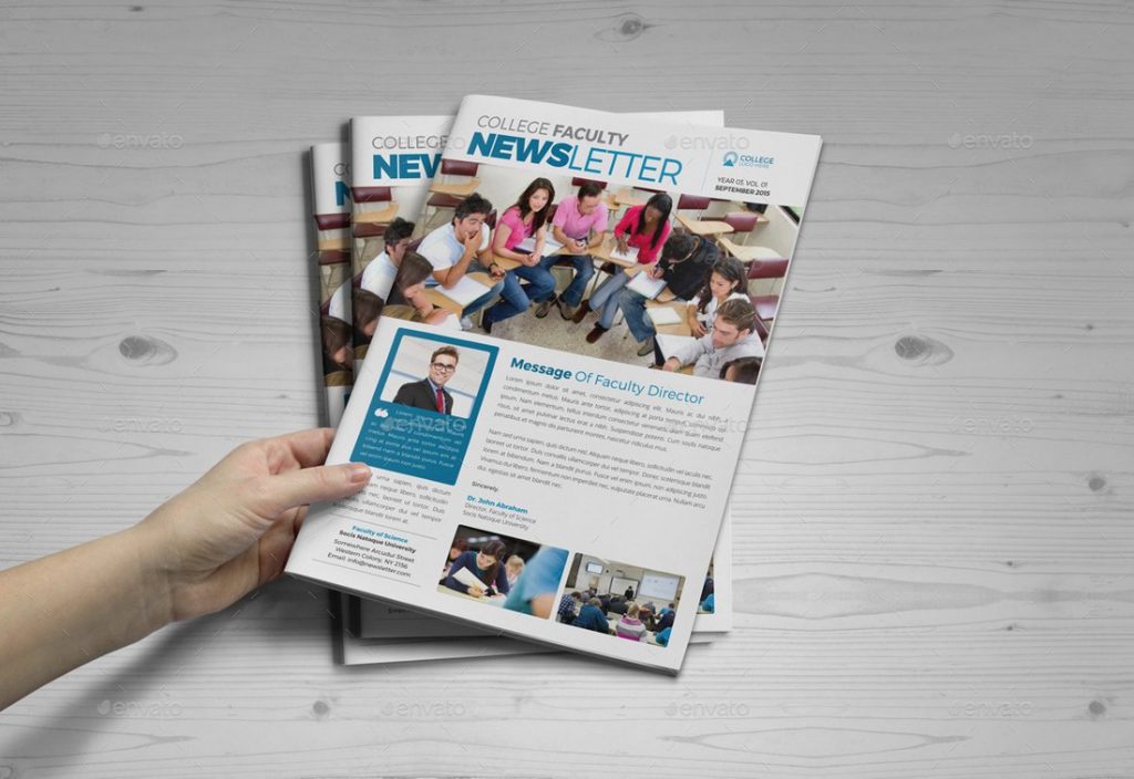 25+ Templat Buletin Sekolah 2024 - desainae.com