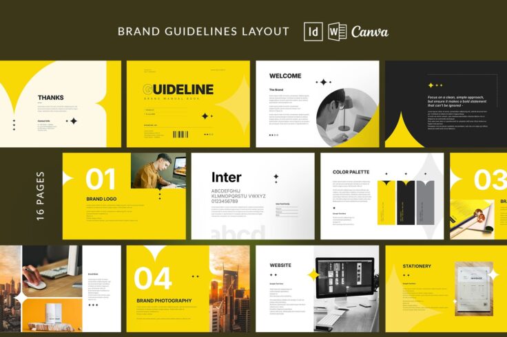 20+ Best Canva Brand Kits & Guidelines | Design Shack