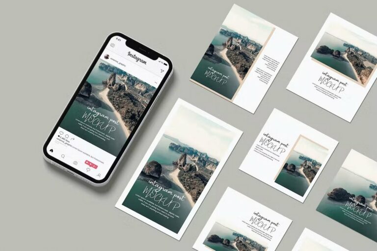 50+ Best Instagram Mockup Templates (Story & Post) 2025 | Design Shack
