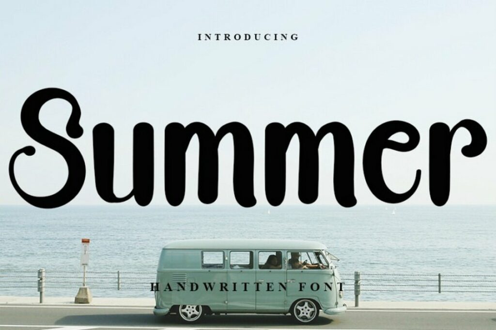 25+ Best Summer Fonts (Free, Fun Summer Vibes) | Design Shack
