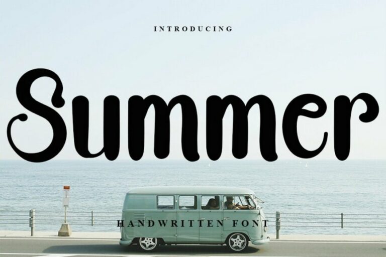 25+ Best Summer Fonts (Free, Fun Summer Vibes) | Design Shack