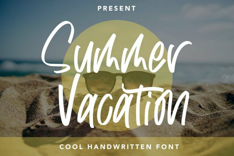 25+ Best Summer Fonts (Free, Fun Summer Vibes) | Design Shack