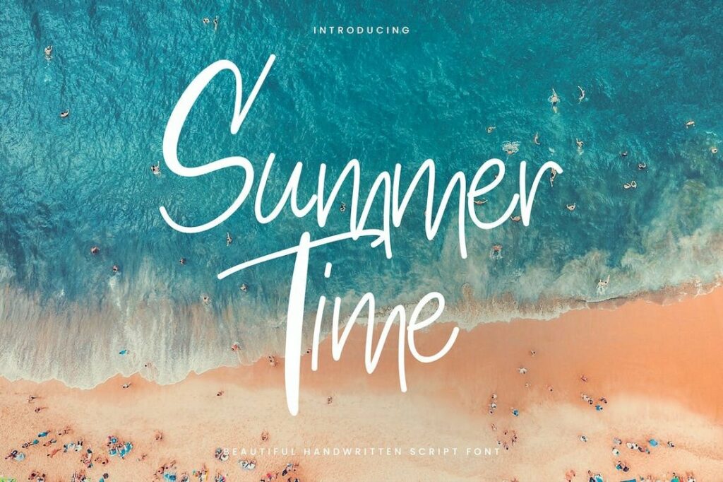 25+ Best Summer Fonts (Free, Fun Summer Vibes) | Yes Web Designs