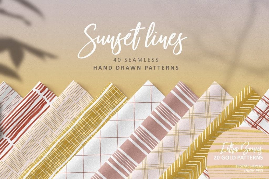 35+ Best Line Patterns & Textures | Design Shack