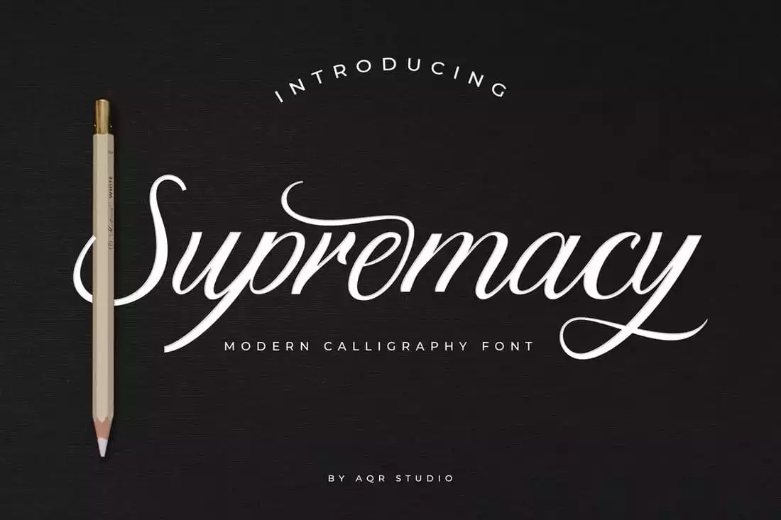 Supremacy Font | Design Shack
