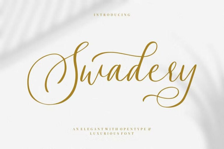 25+ Best Curvy Fonts in 2025 (Free & Pro) | Design Shack