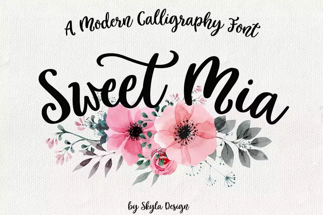 Sweet Mia Font | Design Shack