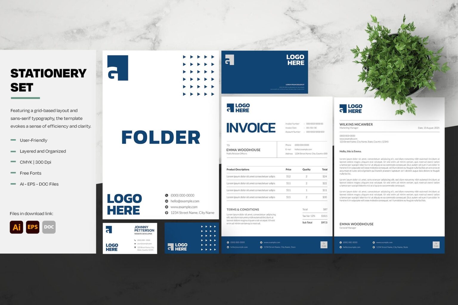 100+ Modern Stationery Templates 2025 | Design Shack