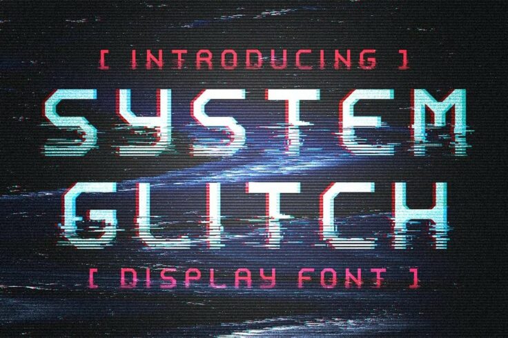 25+ Best Distorted & Glitch Fonts in 2025 | Design Shack