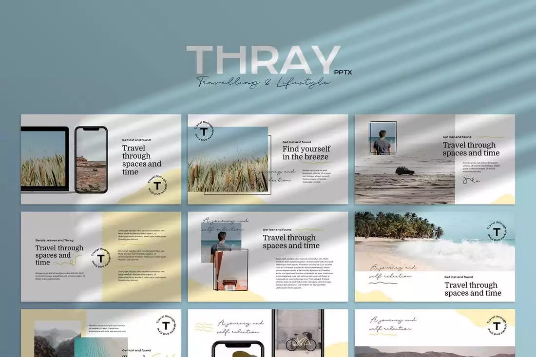 THRAY Modern Google Slides Template | Design Shack