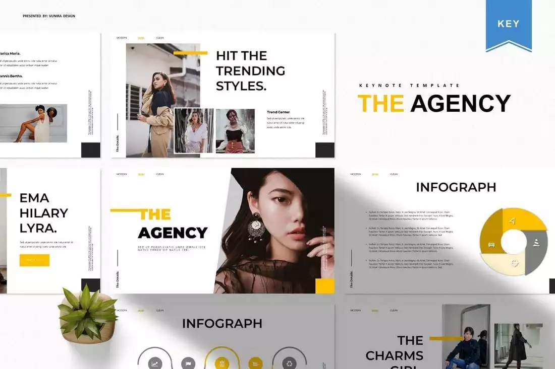 The Agency Modern Keynote Template | Design Shack