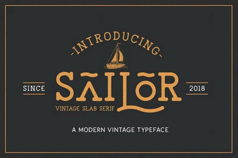 45+ Best Nautical Fonts (Sea + Sailing Style Fonts) | Design Shack