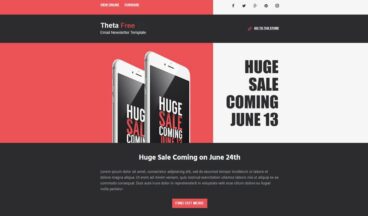 20+ Template Buletin Email Bisnis Terbaik (Dengan Desain Responsif ...