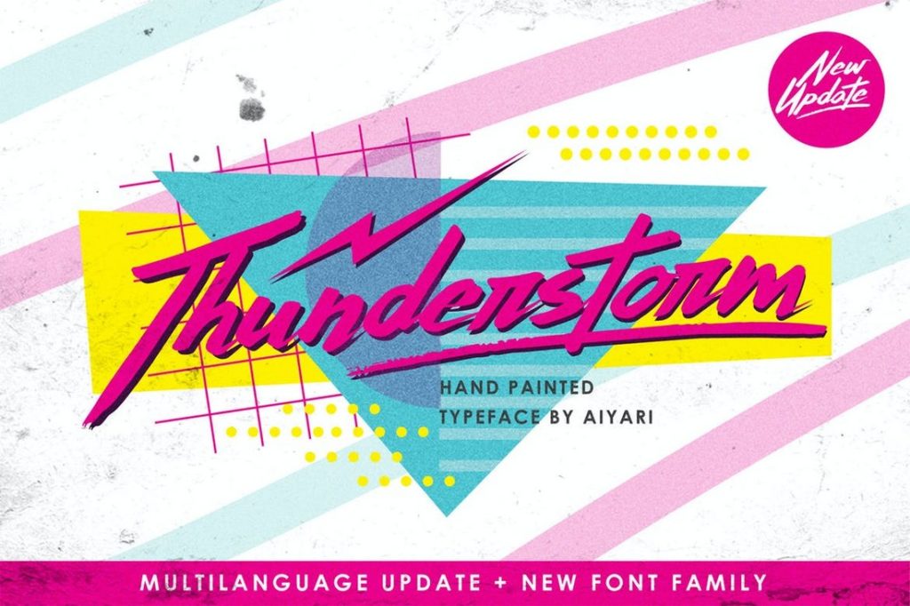 35+ Font Retro Terbaik di tahun 2024 (Gratis & Premium) - desainae.com