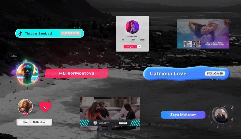 30+ Best TikTok Video Templates, Interface Elements + More | Design Shack