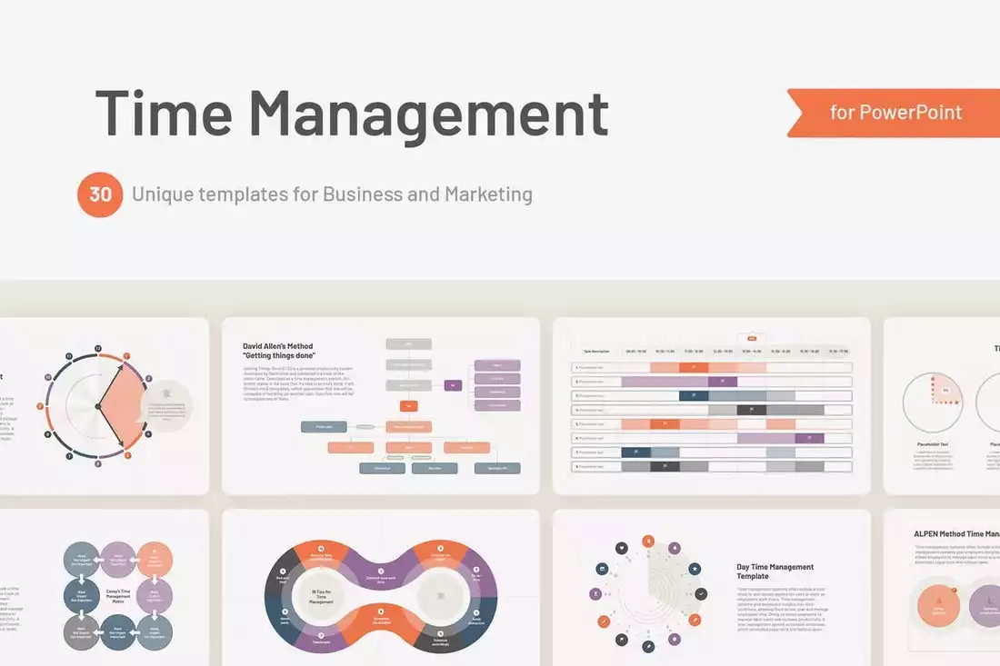 Time Management Charts PowerPoint Slides | Design Shack