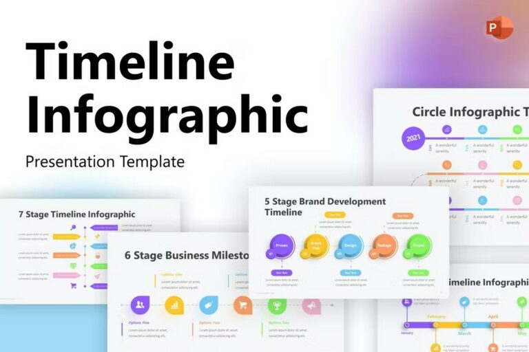 20+ Template PowerPoint Infografis Terbaik (Untuk Presentasi Data ...