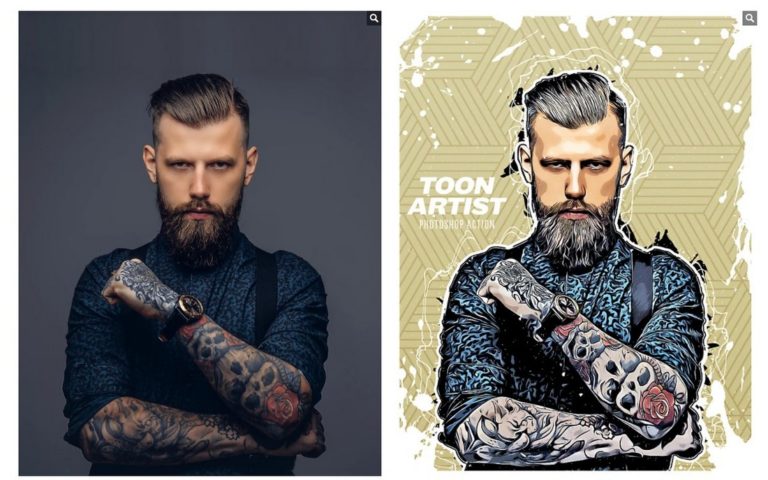 40+ Best Photoshop Cartoon Effects (Photo to Cartoon Actions & Plugins ...