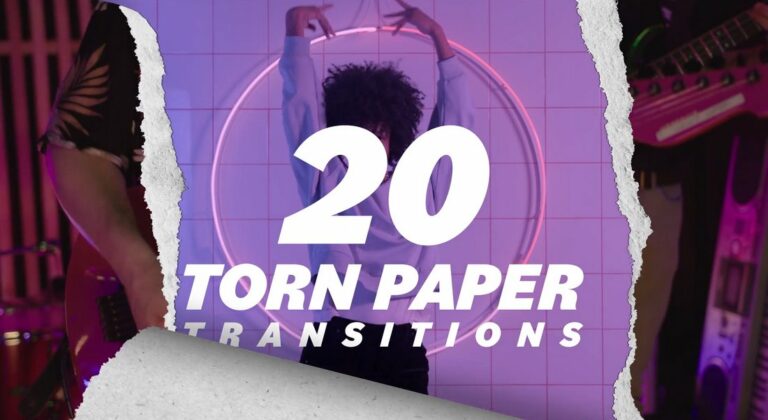 20+ Best Torn Paper Video Templates (Transitions, Slideshows + More ...