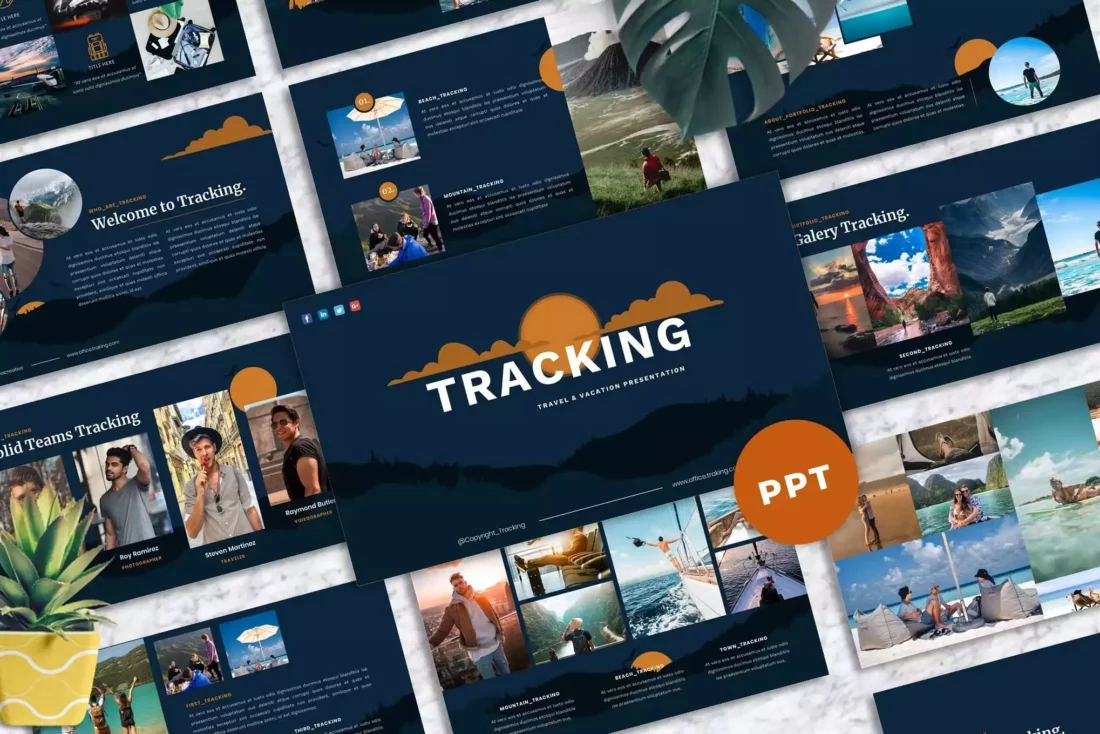 Tracking Presentation Template | Design Shack