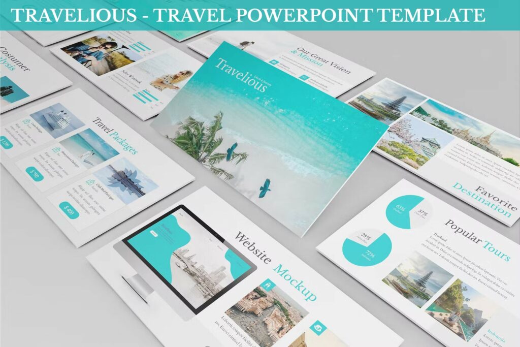 20+ Best Travel & Tourism PowerPoint Templates 2022