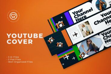 35+ Template Sampul & Spanduk YouTube Terbaik (Gratis & Pro) - desainae.com
