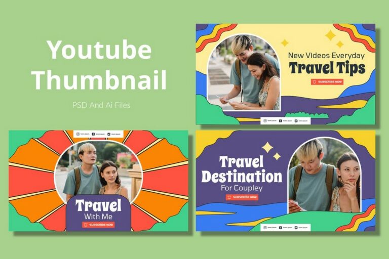 35+ Best YouTube Thumbnail Templates in 2023 | Design Shack