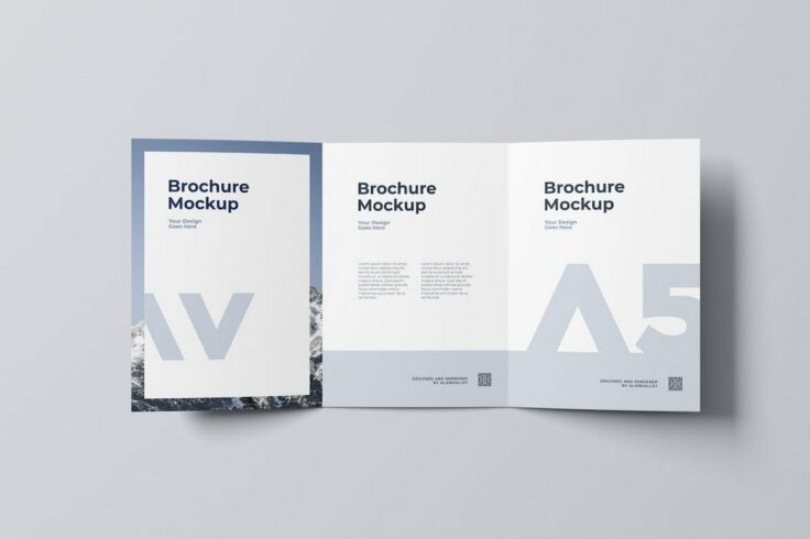 30 Template Mockup Buklet Gratis Tip Desain Buklet