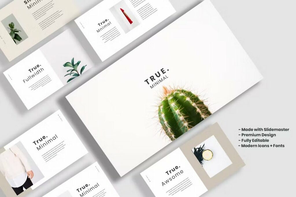20+ Minimalist + Simple Google Slides Themes (Minimal Designs) - Shack Design