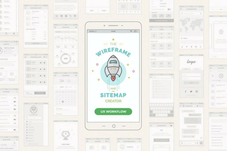 35+ Mobile App Wireframe Templates: iPhone + Android | Design Shack