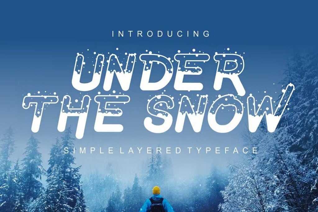 30+ Best Winter, Ice & Snow Fonts (Free & Pro) | Design Shack