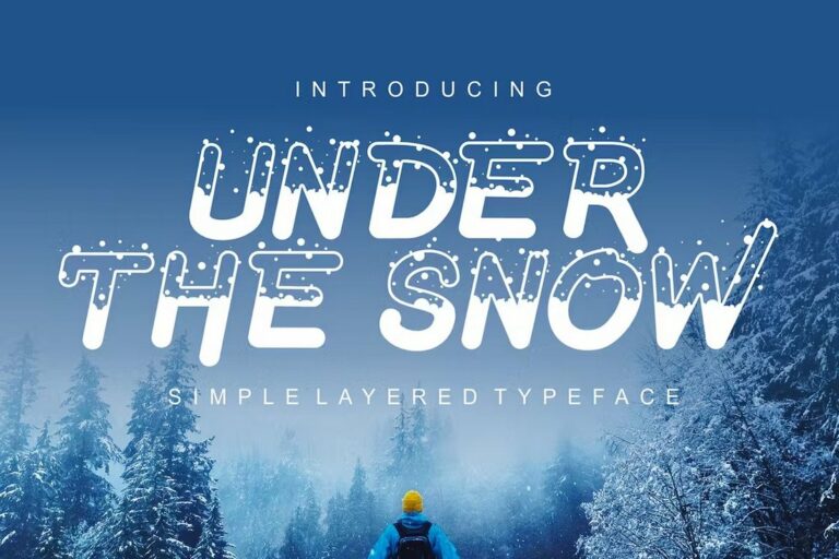 30+ Best Winter, Ice & Snow Fonts (Free & Pro) | Design Shack