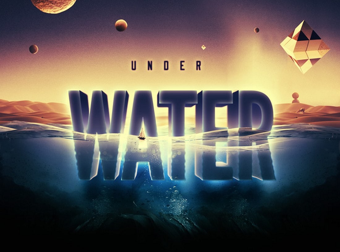 25 Best Photoshop Text Effects 2020 Free Premium 