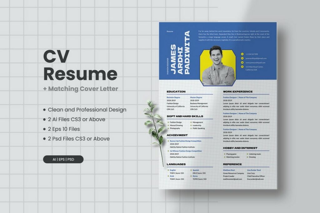 50+ Best CV & Resume Templates 2021 - Shack Design