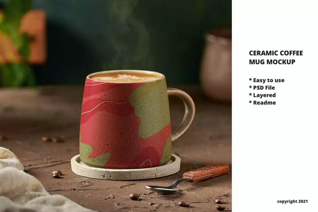 Unique Coffee Mug Mockup Template | Design Shack