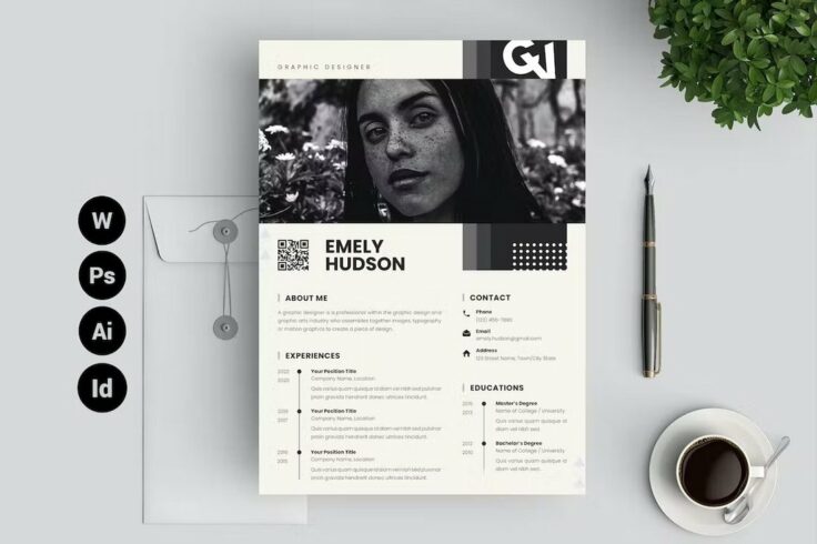 25+ Best Minimal Resume Templates in 2024 | Design Shack