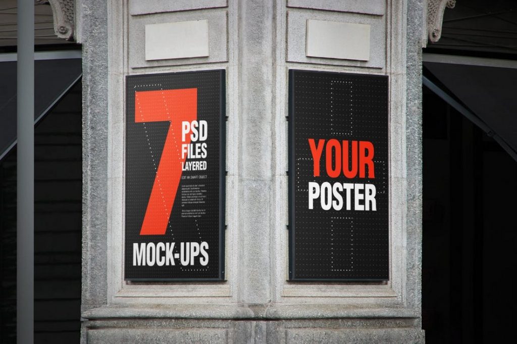 40+ Best Poster Mockup Templates 2021 – Yes Web Designs