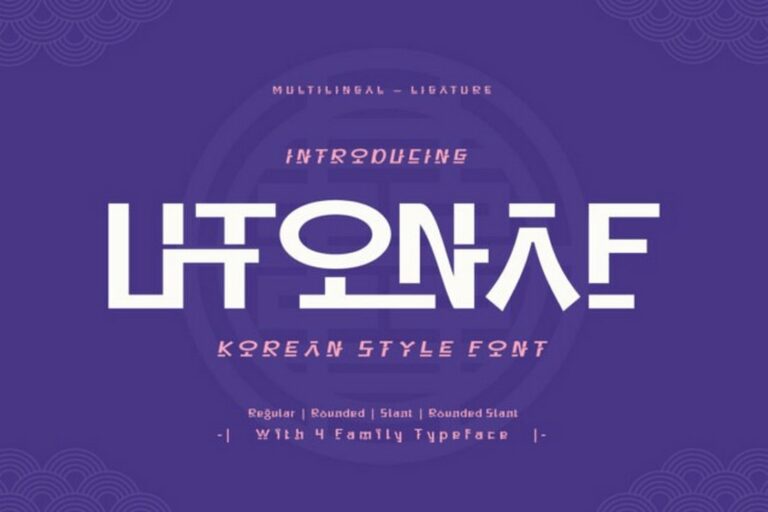 25+ Best Korean Fonts for Aesthetic Designs | Design Shack