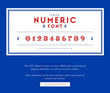 40+ Best Number Fonts for Displaying Numbers – Yes Web Designs