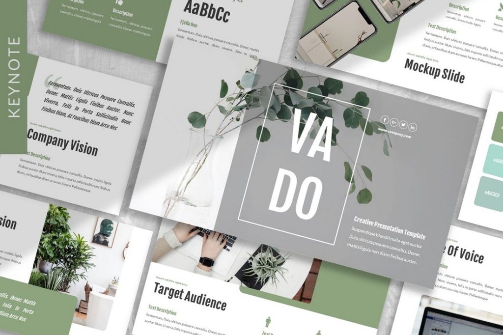 50+ Best Keynote Templates of 2021 - Shack Design