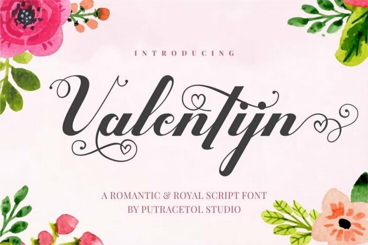 25+ Best Love & Romantic Fonts | Design Shack