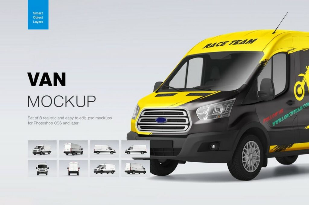 30+ Car & Van Decal and Wrap Mockup Templates | Design Shack