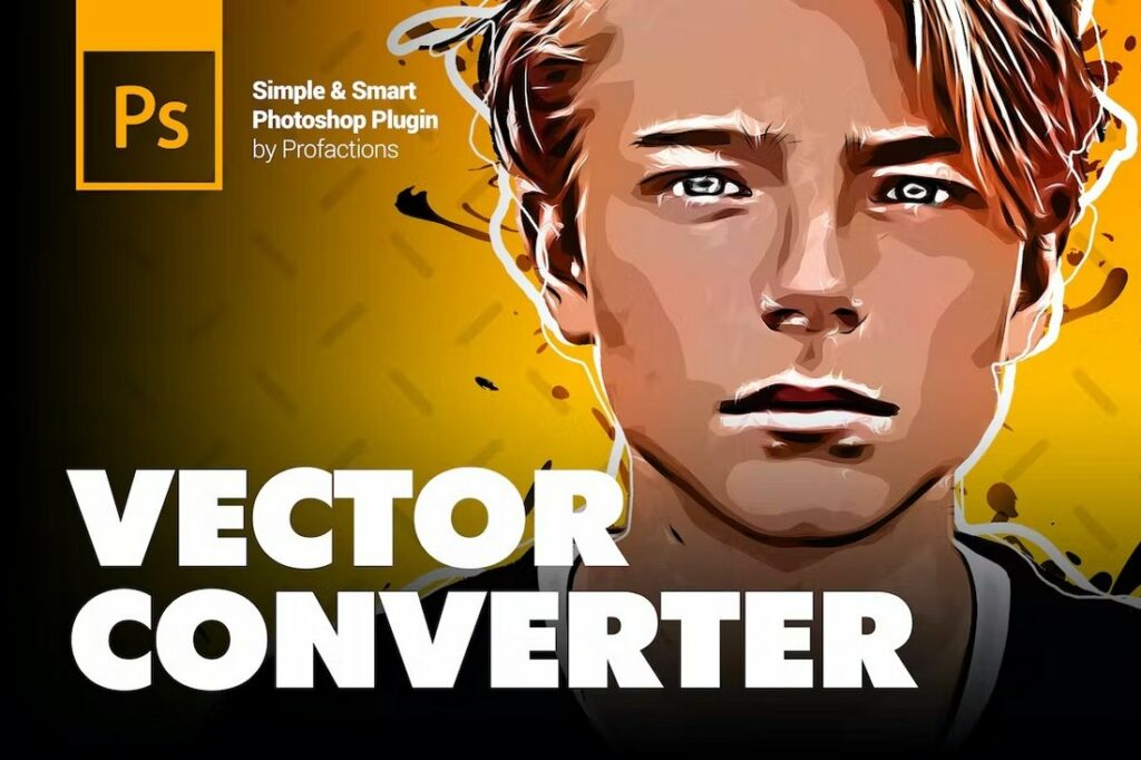 20+ Best Photo to Illustration Actions & Filters for Photoshop - Gold ...