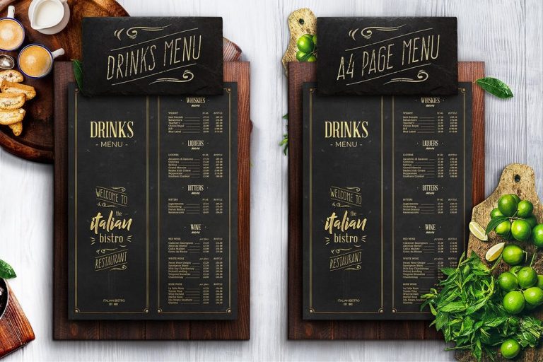 50+ Best Food & Drink Menu Templates 2021 | Design Shack